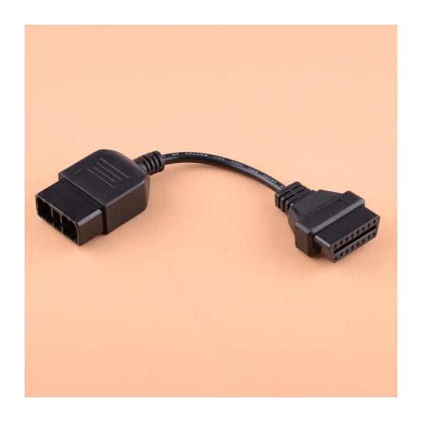 ケーブル SUBARU 富士重工業 富士重工 9 ピン OBD1 16 OBD2 診断コネクタ ケーブル アダプタ スバル