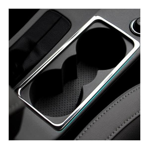 automobile motorcar オートモービル モーターカー カー 車 自動車 車両 OCTAVIA ステンレス スチール インテリア カップホルダー フレーム 装飾 カバー ステッカー 適用: シュコダ オクタヴィア A7 201...