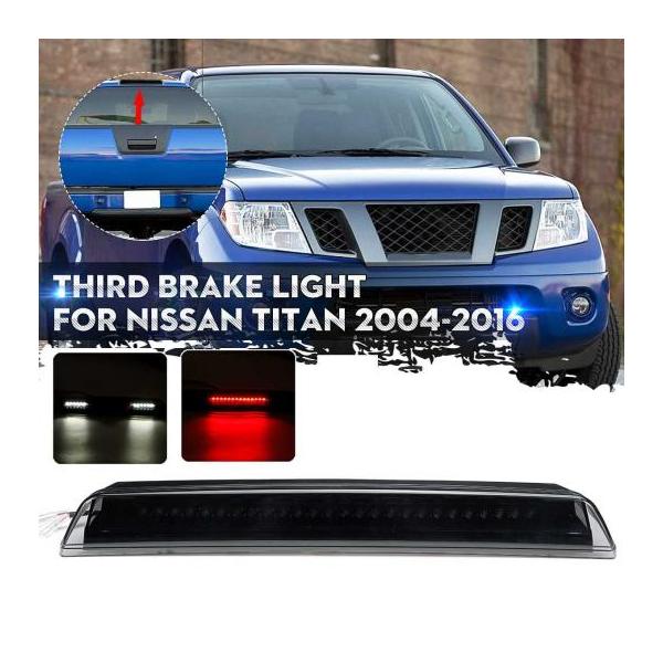 ニッサン 日産 NISSAN 日産自動車 フロンティア LED サード 3RD ブレーキ ライト カーゴ ランプ バー 適用: 日産 タイタン 2004-2015 スモーク レンズ LED ライト