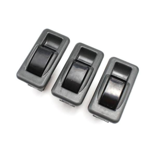 三菱 MITSUBISHI 三菱自動車 ミツビシ automobile motorcar オートモービル モーターカー カー 車 自動車 車両 3ピース 電動 パワー ウインドウ コントロール スイッチ ボタン FR RL RR 5PINS...