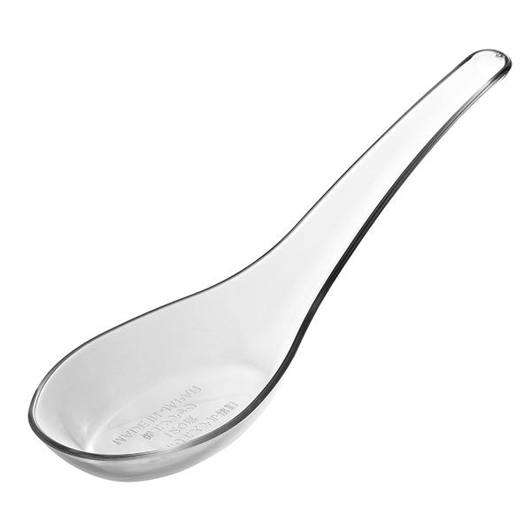 レンゲスプーン(透明)トライタン 2本セット 103AN 0102165 蓮華 中華 クリア れんげ スプーン 生活雑貨 日用雑貨 キッチン雑貨 キッチン用品 4976391111853