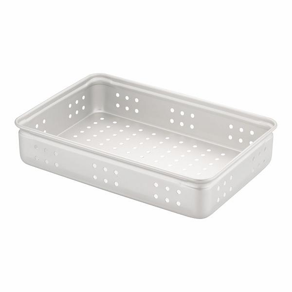 アルミ穴明番重 アカオ(AKAO) アカオアルミ 食用バット 運搬用 バット フードコンテナー 給食 給食用 コンテナ コンテナー 穴明き 穴あき アカオアルミ kitchin tool キッチンツール キッチン用品 キッチングッズ 調理器...