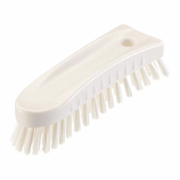 ハンドブラシ CONDOR(コンドル) 山崎産業 こんどる グリップ ブラシ 洗浄 クリーニング用品 クリーニング作業 色分け HACCP ハサップ ソフト毛 白 kitchin tool キッチンツール キッチン用品 キッチングッズ 調理...