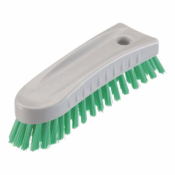 ハンドブラシ CONDOR(コンドル) 山崎産業 こんどる グリップ ブラシ 洗浄 クリーニング用品 クリーニング作業 色分け HACCP ハサップ ハード毛 緑 kitchin tool キッチンツール キッチン用品 キッチングッズ 調理...