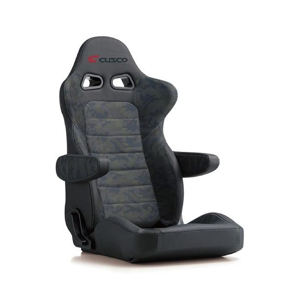 専用アームレスト クスコ C01-P51CC1 C01P51CC1 クスコ×ブリッド CUSCO×BRIDE コラボシート ユーロゴースト プラスシー リクライニングシート 内装パーツ インテリア カーシート 座席 緑 迷彩柄 GREEN ...