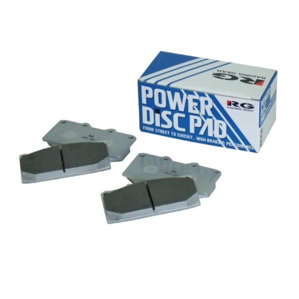 パワーブレーキパッド レーシングギア(RG) RACING GEAR ブレーキパッド パワーディスクパッド POWER BRAKE PAD DISC POWERブレーキパッド POWERディスクパッド ディスクパッド ディスクパット ブレー...