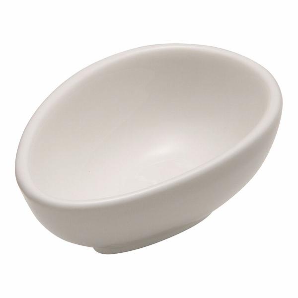 エッグフォルムディッシュ TKG BA1645-2 RAM9603 テイケイジイ TKGコーポレーション 遠藤商事 小鉢 小皿 お皿 皿 食器 スモールディッシュ スイーツ デザート アミューズ バンケットウェア ビュッフェ バイキング 陶...