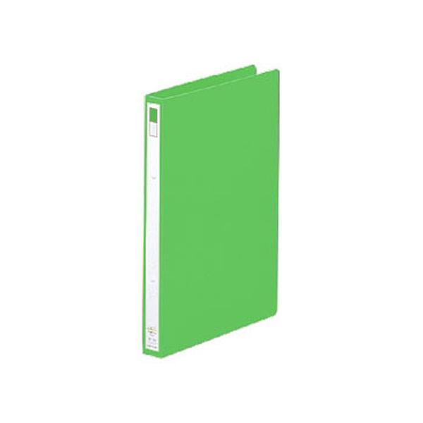 リングファイル リヒトラブ(Lihit lab.) F-867-5 27937 ファイル ファイルケース パンチ YELLOW GREEN A4判 タテ型 オフィス用品 事務用品 OA用品 文具 文房具 4903419134341