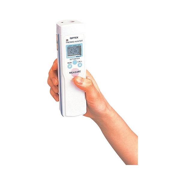 非接触温度計 サーモハンター オプテックス PT-7LD BOV77 OPTEX 温度計 デジタル温度計 電子計測機器 非接触 防水 アラーム レーザーマーカー メモリ OPTEX 検査 産業 工業 農業 研究 飲食店 店舗用品 店舗用 厨...