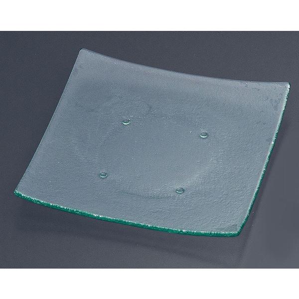 スクエアプレート タイガーグラス(Tigergrass) 161-193-00 RTI6601 スクエアトレー スクエアトレイ プレート トレー トレイ 角皿 食器 テーブルウェア 卓上用品 ガラスプレート ガラス kitchen tool...