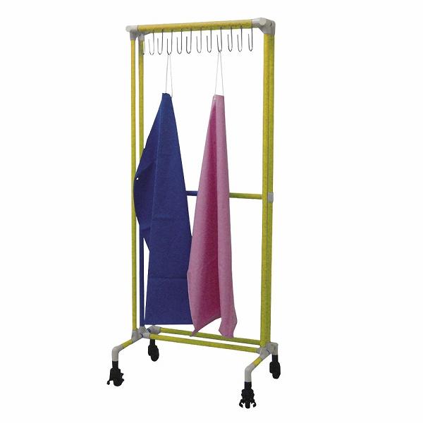 抗菌イレクター エプロン掛け 衛生 衛生用品 病院 クリニック 介護 介護施設 老人ホーム レストラン 調理 厨房 ホテル 宿泊施設 工場 会社 学校 作業 作業用 業務用 業務 清掃 掃除 そうじ エプロン ユニフォーム 制服 作業着 作...