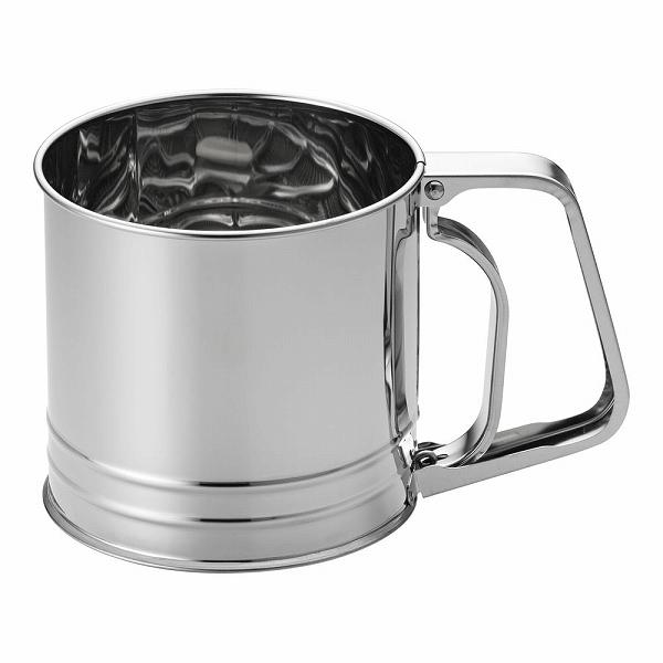 18-0 粉ふるい リトルウッド L-0406 BKN1702 ふるい 漉し器 裏漉し器 こし器 裏ごし器 ストレーナー 回転 ステンレス kitchen tool キッチンツール キッチン用品 キッチングッズ 調理器具 調理道具 調理用小...