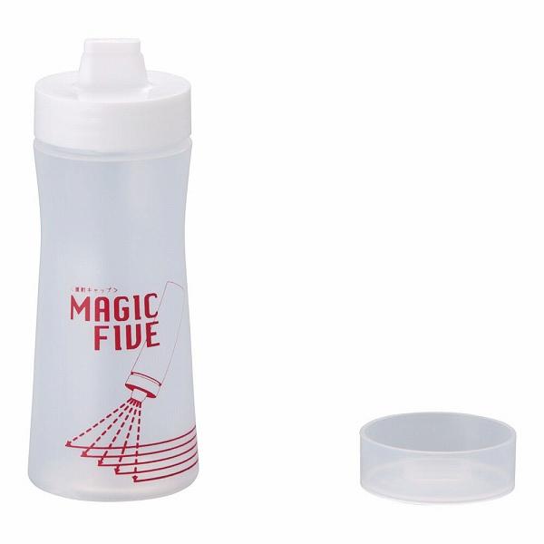 マジックファイブ ディスペンサー ボトルディスペンサー 調味料入れ 調味料ボトル 保存容器 保存 容器 キャップ付き キャップ付 キャップ 醤油 しょう油 ソース ケチャップ マヨネーズ マスタード 細口 kitchen tool キッチン...