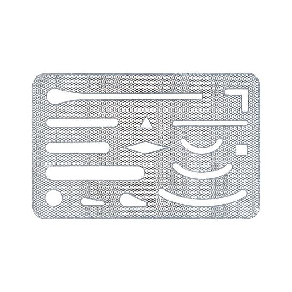 メッシュ字消し板 ステッドラー(STAEDTLER) 92950 48587 字消板 製図用品 デザイン用品 画材 オフィス用品 事務用品 OA用品 文具 文房具 4955414929507