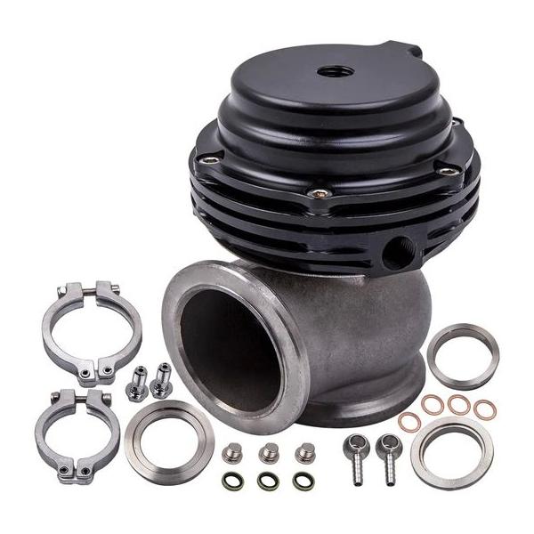 38MM 14PSI Bov エクステリア ウェイストゲート V-バンド フランジ ブロー オフ バルブ 37.5X90.6MM