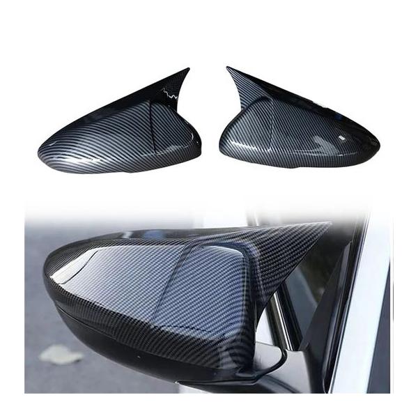 ホンダ 本田 HONDA 本田技研工業 CARBONカラー: カーボン バックミラー サイド ミラー キャップ カバー 適用: ホンダ アコード 2018 2019 2020 2022 装飾 トリム デラックス バージョン ABS オート