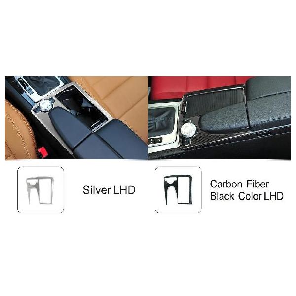 BBE2CS0016 銀 SILVER CARBON STYLEカラー: シルバー カーボン調 ステンレス スチール センター コンソール カップホルダー フレーム 装飾 カバー トリム 適用: メルセデス ベンツ E クラス クーペ W2...