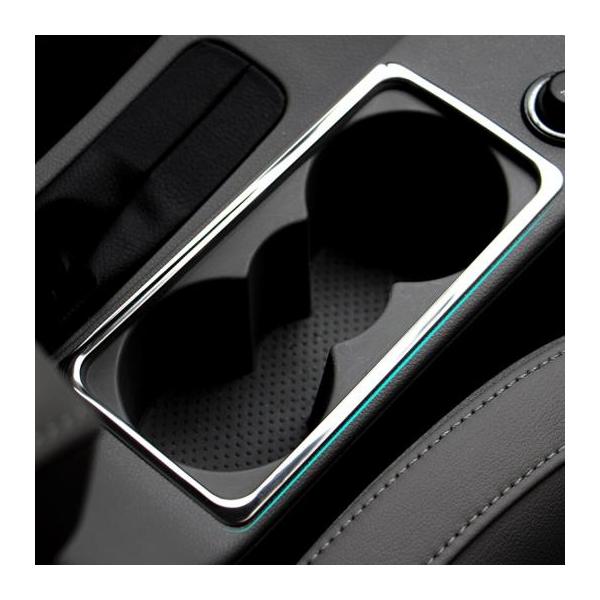 automobile motorcar オートモービル モーターカー カー 車 自動車 車両 OCTAVIA ステンレス スチール インテリア カップホルダー フレーム 装飾 カバー ステッカー 適用: シュコダ オクタヴィア A7 201...