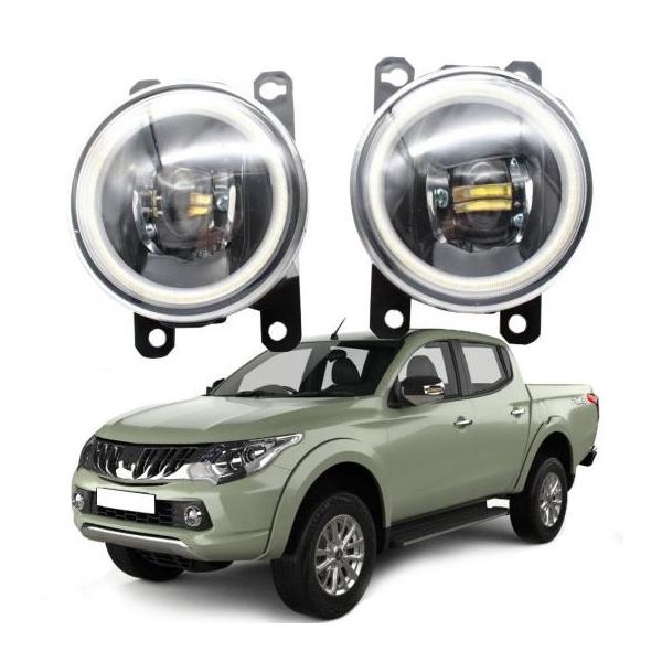 automobile motorcar オートモービル モーターカー カー 車 自動車 車両 フォグ ライト ランプ 三菱 MITSUBISHI 三菱自動車 ミツビシ デイタイム ランニング【バリエーション】タイプ001:ホワイト エンジェ...