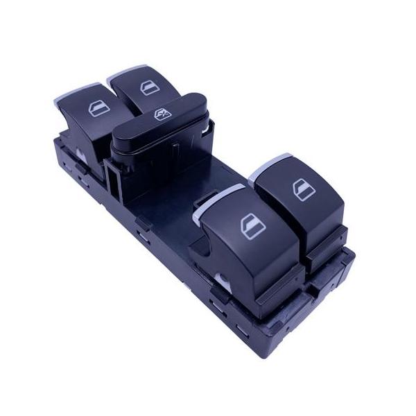 automobile motorcar オートモービル モーターカー カー 車 自動車 車両 GOLF ゴルフ ジエッタ JETTA PASSAT 1ピース クローム 電動 パワー マスター ウインドウ スイッチ 適用: ジェッタ ゴルフ ...