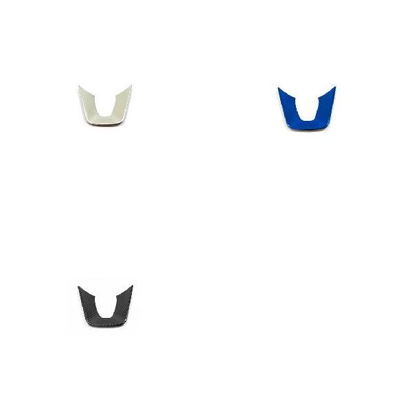 起亜 KIA automobile motorcar オートモービル モーターカー カー 車 自動車 車両 青 BLUE 銀 SILVER CARBON STYLEカラー: ブルー シルバー カーボン調 ステンレス スチール ステアリング ...