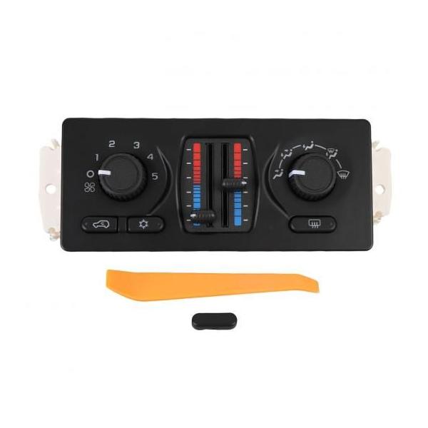 15107752 10370033 黒 BLACKカラー: ブラック 15107752 エアコン クライメート コントロール モジュール 10370033 エアコン HVAC 空調ユニット ヒーター コントロール パネル 適用: 1500 ...