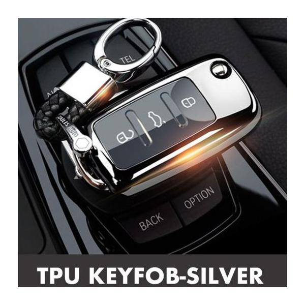 折りたたみ 3ボタン キーケース セット 適用: フォルクスワーゲン VW ビートル イビサ セアト Cトレック シュコダ オクタヴィア 2007-2014 キー フォルクスワーゲン Volkswagen IBIZA C-TREK OCTA...