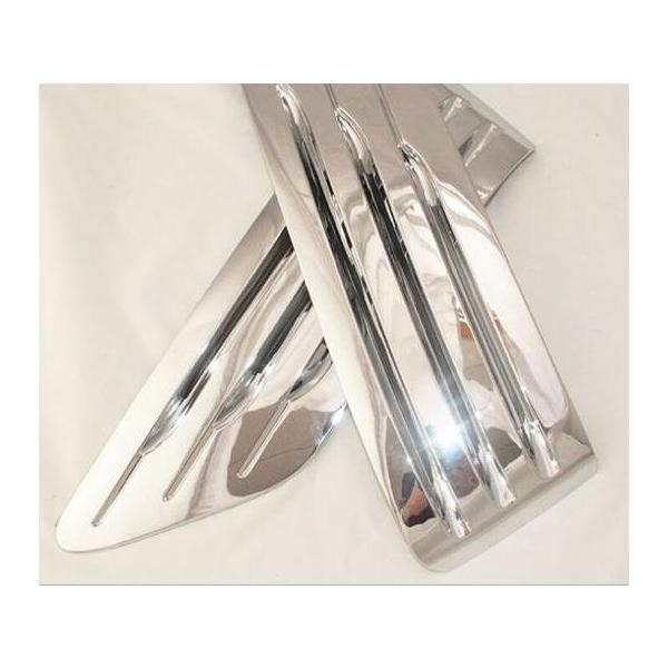 automobile motorcar オートモービル モーターカー カー 車 自動車 車両クローム サイド ウィンド カバー 適用: トヨタ ランドクルーザー プラド FJ90 3400 スポイラー SUV ABS プラド 90