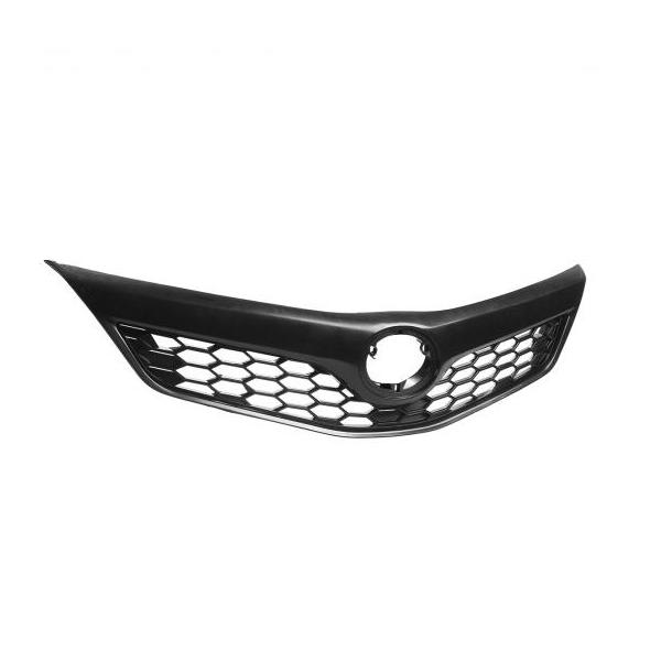 automobile motorcar オートモービル モーターカー カー 車 自動車 車両 トヨタ TOYOTA トヨタ自動車 CAMRY ABS マット ブラック フロント バンパー グリル ハニカム スポーツ 適用: トヨタ カムリ ...