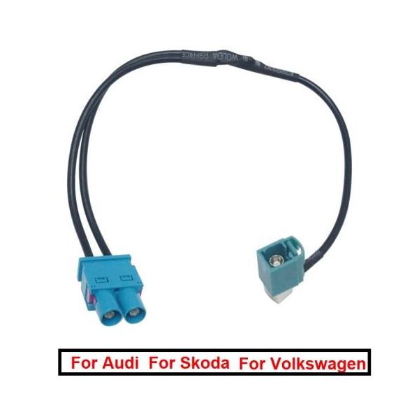 automobile motorcar オートモービル モーターカー カー 車 自動車 車両 10ピース 1-ウェイ プラグ/メス 2-ウェイ オス/ジャック FAKRA2-Z ラジオ アンテナ ターミナル 増幅器 適用: フォルクスワーゲ...