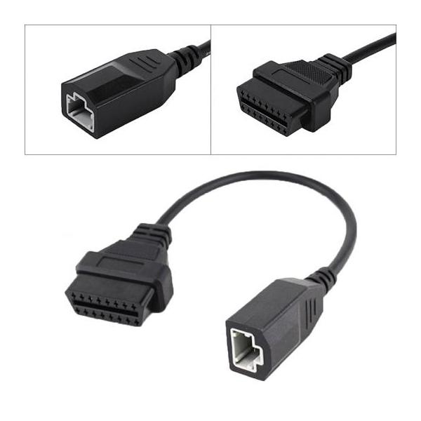 トヨタ TOYOTA トヨタ自動車 automobile motorcar オートモービル モーターカー カー 車 自動車 車両 OBD2 スキャナー 診断 ケーブル 3PIN 16PIN エクステンション ケーブル コード アクセサリー ...