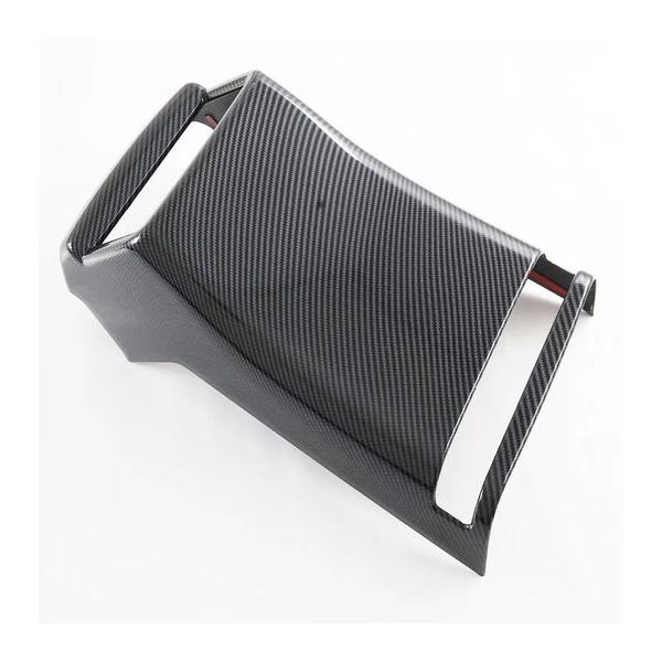 ISUZU いすず いすづ イスヅ イスズ 適用: いすゞ MU-X MUX 2022 2023 2024 ABS カーボンファイバー リアシート エア アームレスト ボックス コンディション 吹き出し口 カバー トリム