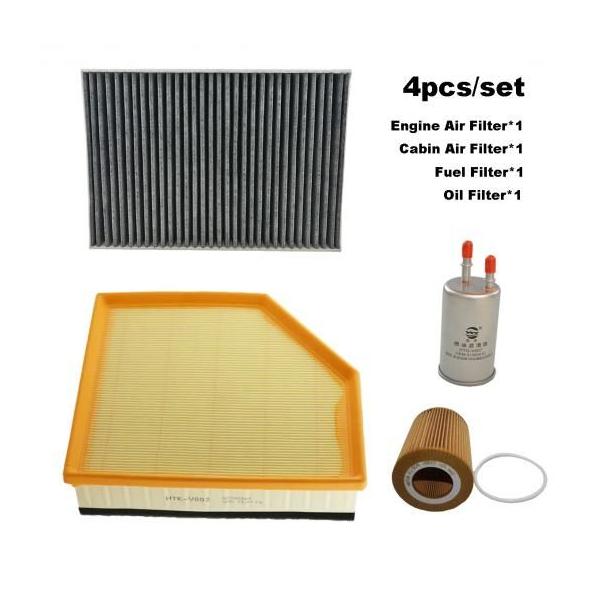 ボルボ VOLVO ヴォルヴォバリエーション: タイプ001:4ピース セット 4ピース フィルター セット 適用: ボルボ/VOLVO S60 AWD 3.0T T6 2011-2018/S80 V60 XC60 2008 アクセサリー ...