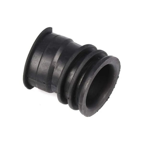 黒 BLACK バイク用品 2輪用品カラー: ブラック オートバイ ラバー キャブレター インターフェース アダプタ 適用: ヤマハ ビラーゴ XV250 XV125 1990-2010 インテーク キャブ エア 漏斗 アクセサリー パーツ