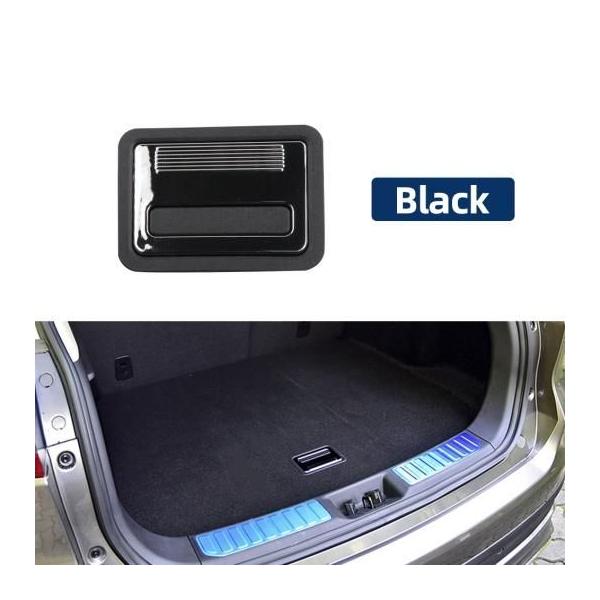 6064539500742 黒 BLACKカラー: ブラック インテリア リア トランク マット ハンドル リア ラゲッジ テール カバー ハンドル 6064539500742 適用: ジーリー Boyue 2016-2021