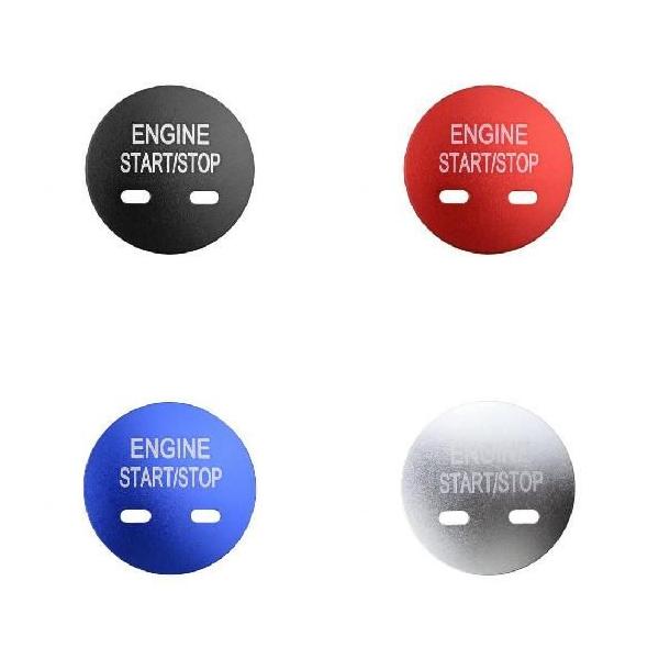 KEYLESS 黒 BLACK 赤 RED 青 BLUE 銀 SILVERカラー: ブラック レッド ブルー シルバー 適用: MG 5 6 ZS HS 2020 2021 イグニッション スイッチ リング エンジン ボタン ステッカー 装...