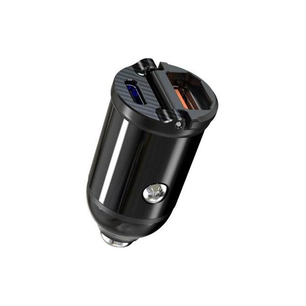 AL-RR-4112-BK 黒 BLACKカラー: ブラック 30W PD チャージャー タイプ-C クイック 充電 QC3 4.0 デュアル USB 充電 USB 電話 ミニ チャージャー