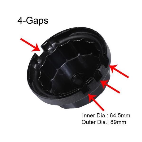 トヨタ TOYOTA トヨタ自動車 PRIUS CORALLA LEXUS CAMRYバリエーション: タイプ004:1 ピース A ブラック アルミニウム エンド キャップ オイルフィルター レンチ 適用: トヨタ プリウス カローラ R...