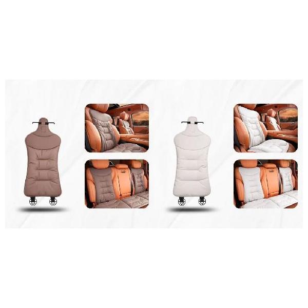 バリエーション: タイプ006:ブラウン バックレストタイプ007:ホワイト バックレスト 滑り止め レザー クッション ユニバーサル ソフト 通気性 オールシーズン クッション コットン 通気性 オート シート クッション