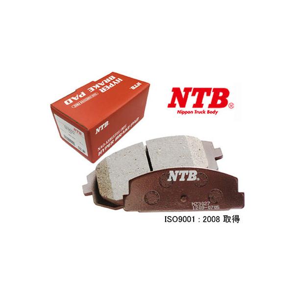 ブレーキパッド NTB brake pad ディスクパッド ディスクパット ブレーキパット ブレーキ ディスク パッド パット ノンアスベスト アスベストフリー エヌティービー ADワゴン/ウィングロード 日産 AD ウイングロード ニッサ...
