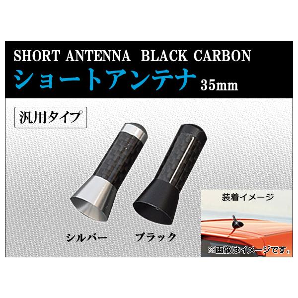 ショートアンテナ AP シルバー AP-ATENA-A-SI ブラック AP-ATENA-A-BK 4562430222590 4562430222606 アンテナ ラジオアンテナ ルーフアンテナ 汎用 ラジオ ドレスアップ 銀 SILVE...
