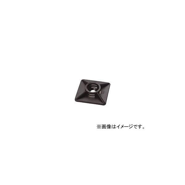 ケーブルタイ固定具 粘着タイプ 丸型 4mm 黒 BAS.3.405 8190247 3387266020 SapiSelco 結束バンド 生産加工用品 電設配線部品 ケーブル固定具 サピセルコ 8014748304292