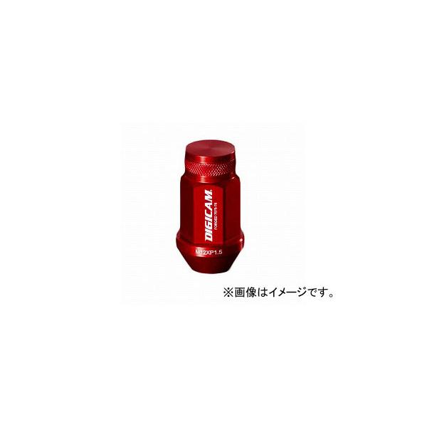 【ご確認ください！】こちらの商品はお支払いを代引きにする事ができません。 アルミレーシングナット デジキャン DIGICAM ケースペック NUT ホイールナット ホイルナット ねじ ネジ 赤 RED 45ミリメートル K SPEC Kスペ...