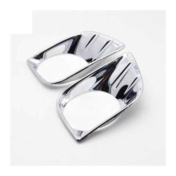 automobile motorcar オートモービル モーターカー カー 車 自動車 車両ABS クローム 適用: トヨタ プラド FJ 150 FJ150 フロント フォグライト カバー トリム FJ150 2010-2013 ランプ フード