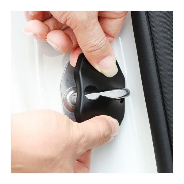 automobile motorcar オートモービル モーターカー カー 車 自動車 車両 ドア ロック カバー ドア ストライカー カバー フック 適用: メルセデス ベンツ E C M E260 GLK W203 W204 C200 ...