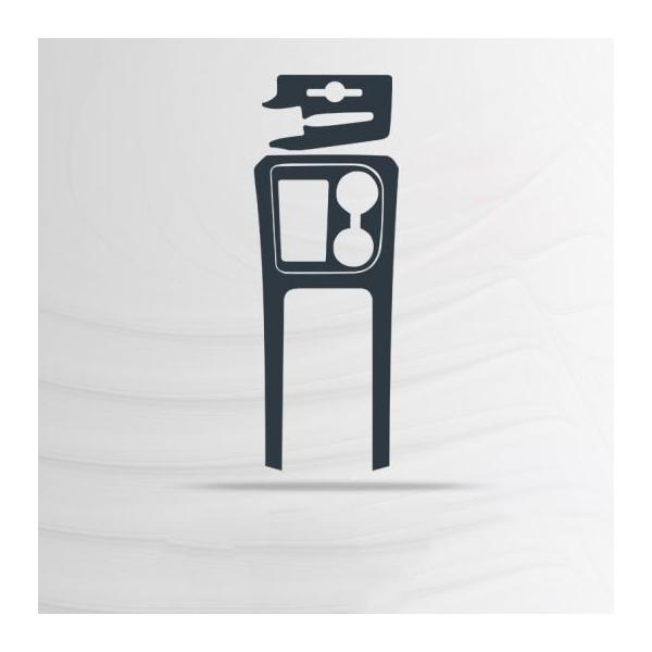 automobile motorcar オートモービル モーターカー カー 車 自動車 車両【バリエーション】タイプ001:ギア パネル フィルム TPU インテリア セントラル コントロール 保護 フィルム 適用: NIO ES8 201...