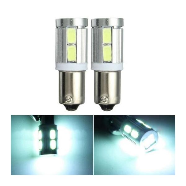 ウインカー ウィンカー 方向指示器 ターンシグナルランプ ターンシグナルライト ビーエムダブリュー ビーエムダブル ビーエム BMW 2ピース BAX9S H6W 10SMD オート ターンシグナルライト LED サイドライト バルブ 適用...