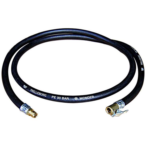 【ご確認ください！】こちらの商品はお支払いを代引きにする事ができません。 エアーゲージ エアゲージ タイヤゲージ タイアゲージ ワンダー 空気圧 計測器 AIR GAUGE INFLATER フィアラ8 150センチ クリップチャック 交換...