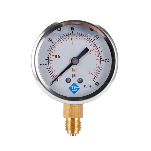 automobile motorcar オートモービル モーターカー カー 車 自動車 車両【バリエーション】 タイプ001 TS ロー プレッシャー ゲージ 0-2BAR 0-30PSI 1/4inch 68mm ダイヤル 油圧式 ウォー...