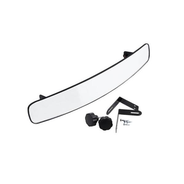 automobile motorcar オートモービル モーターカー カー 車 自動車 車両 GOLF 黒 BLACK【カラー】 ブラック 16.5インチ ワイド リア ビュー 凸面 ゴルフ カート ミラー 適用: EZ GO クラブ ヤマハ